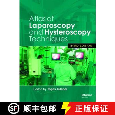 【3-4周达】精装 Atlas of Laparoscopy and Hysteroscopy Techniques [9780415414401]