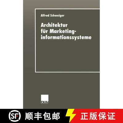 【3-4周达】Architektur für Marketinginformationssysteme [9783824443840]