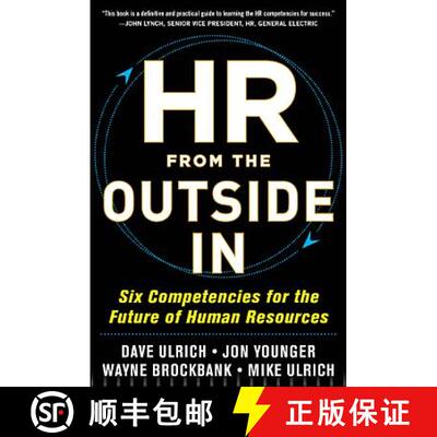 【3-4周达】精装 HR from the Outside In: Six Competencies for the Future of Human Resources [9780071802666]