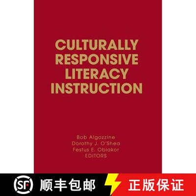 【3-4周达】精装 Culturally Responsive Literacy Instruction [9781412957731]