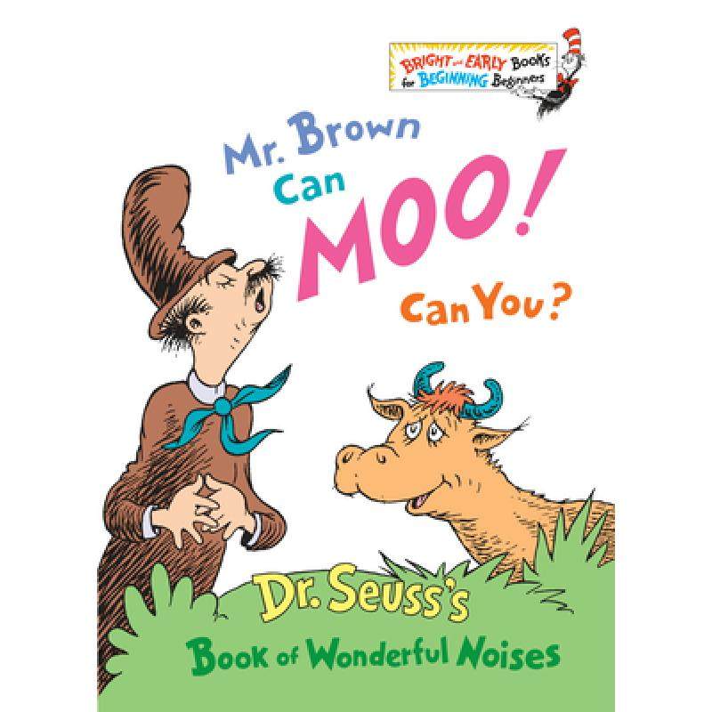 预订 Mr. Brown Can Moo! Can You?[9780394806228]_虎窝淘