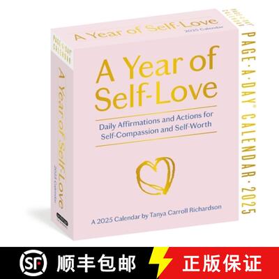 【3-4周达】Year of Self-Love Page-A-Day(r) Calendar 2025: Daily Affirmations and Actions for Self-Com... [9781523524471]