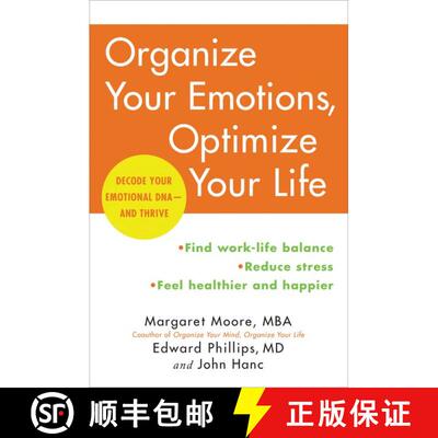 【3-4周达】Organize Your Emotions, Optimize Your Life: Decode Your Emotional DNA-and Thrive [9780062419774]