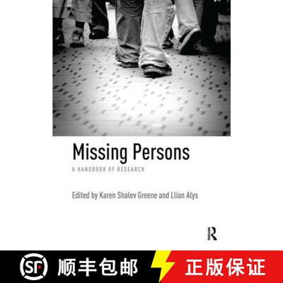 【3-4周达】Missing Persons : A handbook of research [9781138494442]