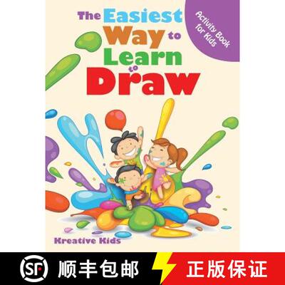 【3-4周达】The Easiest Way to Learn to Draw Activity Book for Kids Activity Book [9781683770381]