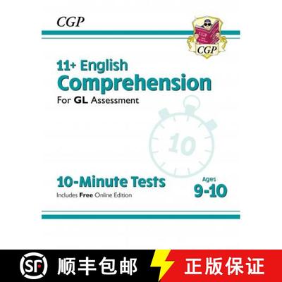 New 11+ GL 10-Minute Tests: English Comprehension - Ages 9-10 (with Online Edition) [9781789086904]
