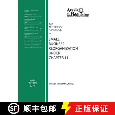 【3-4周达】The Attorney's Handbook on Small Business Reorganization Under Chapter 11 [9781880730560]