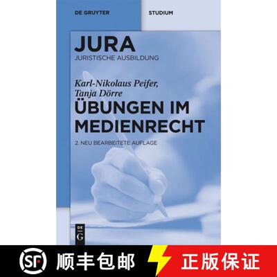 【3-4周达】Übungen im Medienrecht [9783110266399]