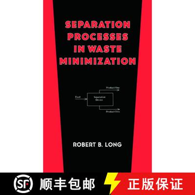 【3-4周达】精装 Separation Processes in Waste Minimization [9780824796341]