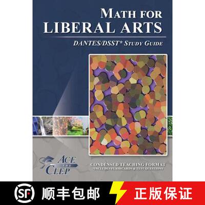 【3-4周达】DSST Math for Liberal Arts DANTES Study Guide [9781614331292]