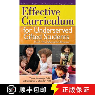 【3-4周达】Effective Curriculum for Underserved Gifted Students: A Cec-Tag Educational Resource [9781593638429]