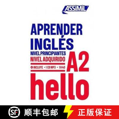 【3-4周达】APRENDER INGLES niveau A2: Apprendre l'anglais pour hispanophones [9782700570939]
