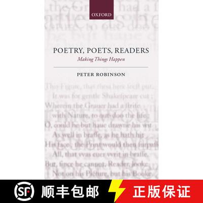 【3-4周达】精装 Poetry, Poets, Readers: Making Things Happen [9780199251131]
