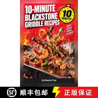 【3-4周达】10-Minute  Blackstone Griddle Recipes [9785016558271]