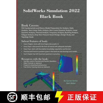 【3-4周达】SolidWorks Simulation 2022 Black Book [9781774590577]