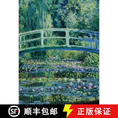 【3-4周达】Claude Monet Daily Planner 2025: The Japanese Bridge Painting | French Impressionism Art Y... [9781965994269]