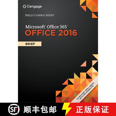 【3-4周达】Shelly Cashman SeriesA‚A® MicrosoftA‚A® Office 365 & Office 2016: Brief [9781305870055]