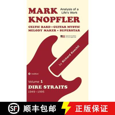 【3-4周达】Mark Knopfler (Volume 1, Dire Straits) - the real 500-page book, special US edition: Celti... [9783384613912]