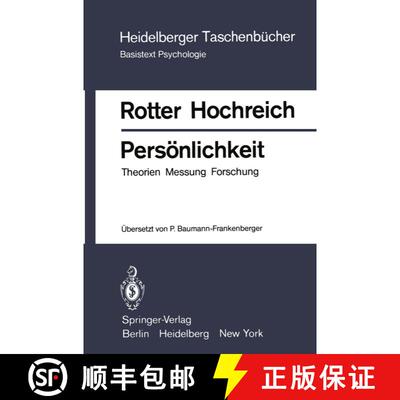 【3-4周达】Persönlichkeit: Theorien Messung Forschung [9783540094692]