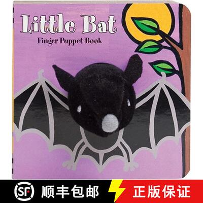 【3-4周达】Little Bat: Finger Puppet Book: (Finger Puppet Book for Toddlers and Babies, Baby Books fo... [9780811875141]