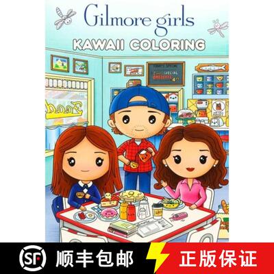 预订 Gilmore Girls Kawaii Coloring [9781667211909]