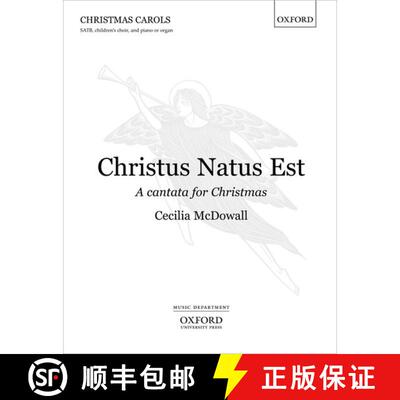 【3-4周达】Christus Natus Est: Vocal score (Vocal score) [9780193358935]
