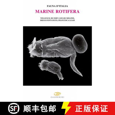【3-4周达】Fauna d'Italia, Volume 50: Marine Rotifera [9788850654901]