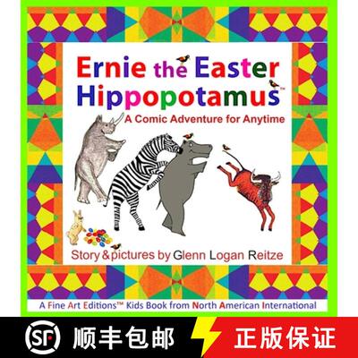 【3-4周达】Ernie the Easter Hippopotamus: A Comic Adventure for Anytime [9780882650289]