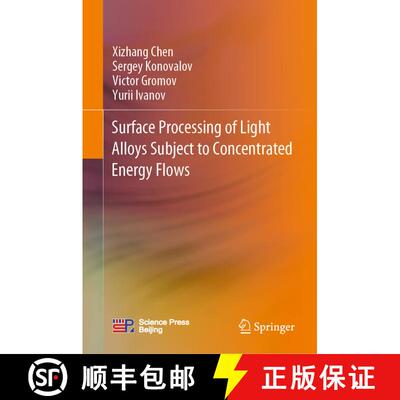 【3-4周达】精装 Surface Processing of Light Alloys Subject to Concentrated Energy Flows [9789813342279]