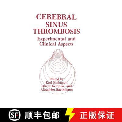 【3-4周达】Cerebral Sinus Thrombosis : Experimental and Clinical Aspects [9781468482010]