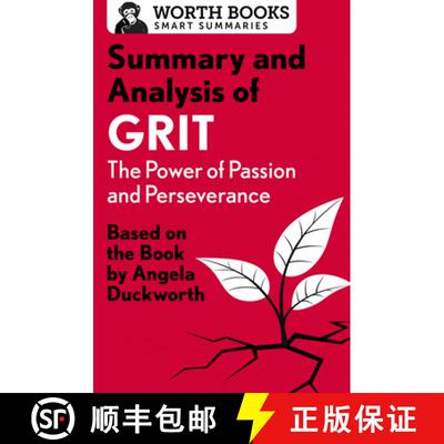 【3-4周达】Summary and Analysis of Grit: The Power of Passion and Perseverance : Based on the Book by... [9781504046763]