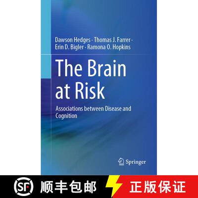 【3-4周达】精装 The Brain at Risk : Associations between Disease and Cognition [9783030142582]