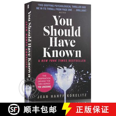 现货 你应该知道的 You Should Have Known: coming soon as The Undoing on HBO and Sky Atlantic [9780571307531]