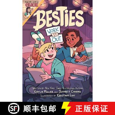 【3-4周达】精装 Besties: Work It Out: A graphic novel from The World of Click [9780358521150]