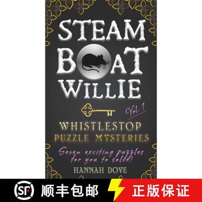 【3-4周达】Steamboat Willie Whistlestop Puzzle Mysteries, Vol. 1 [9781960936400]