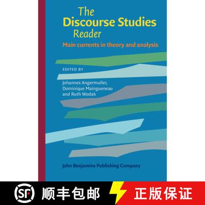 【3-4周达】精装 Discourse Studies Reader: Main currents in theory and analysis [9789027212108]