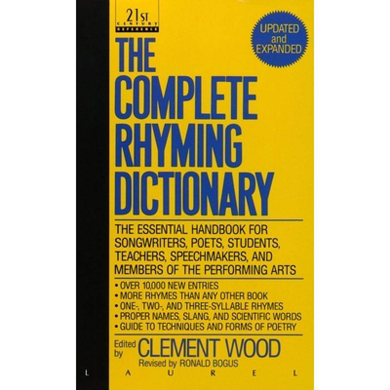 预订 Complete Rhyming Dictionary: Updated and Expanded[9780440212058]_虎窝淘