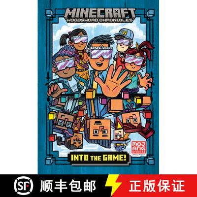 【3-4周达】精装 Into the Game! (Minecraft Woodsword Chronicles #1) [9781984850454]