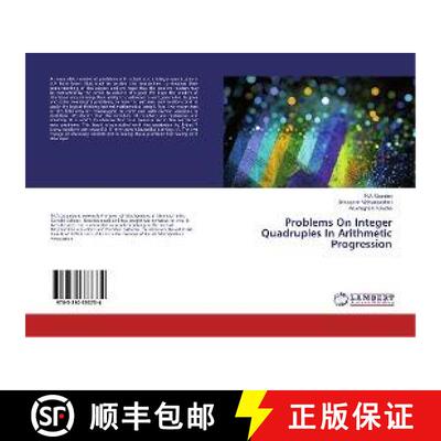 预订 Problems On Integer Quadruples In Arithmetic Progression [9783330333734]