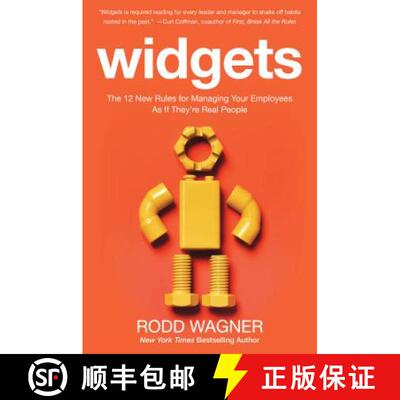 【3-4周达】精装 Widgets: The 12 New Rules for Managing Your Employees as If They're Real People [9780071847780]