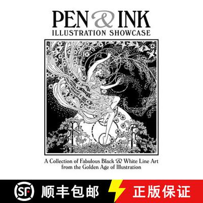 【3-4周达】Pen & Ink Illustration Showcase [9781999667740]