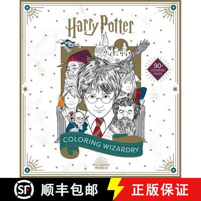 【3-4周达】Harry Potter: Coloring Wizardry [9781647221966]