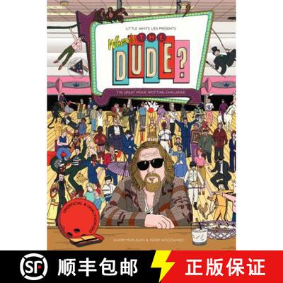【3-4周达】Where's the Dude?: The Great Movie Spotting Challenge (Search and Find Activity, Movies, t... [9781786272645]