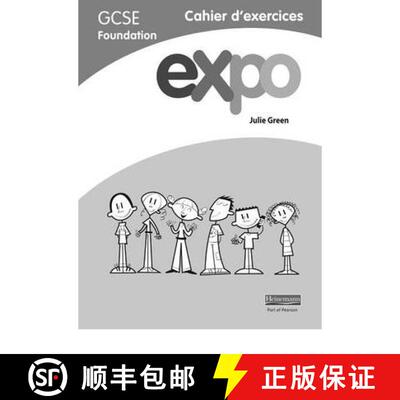 【3-4周达】Expo (AQA&OCR) GCSE French Foundation Workbook pack of 8 [9780435720858]
