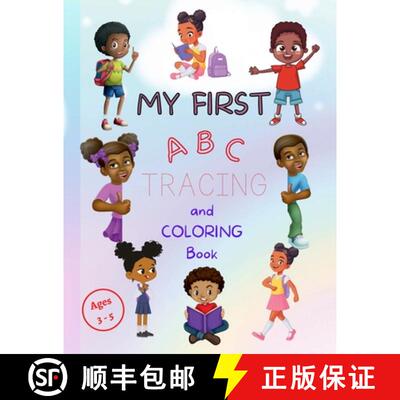 【3-4周达】My First ABC Tracing and Coloring Book [9781387787807]