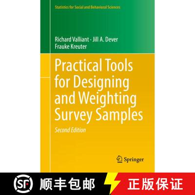 【3-4周达】精装 Practical Tools for Designing and Weighting Survey Samples (Second Edition 2018) [9783319936314]
