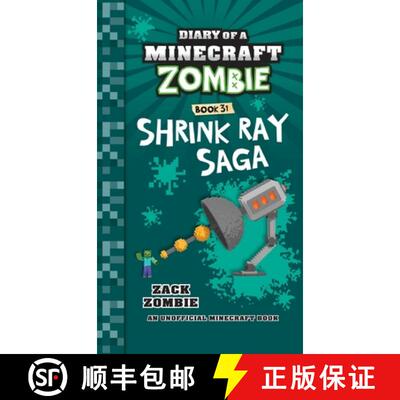 【3-4周达】Diary of a Minecraft Zombie Book 31: Shrink Ray Saga [9781965347119]