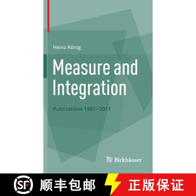 【3-4周达】Measure and Integration : Publications 1997-2011 [9783034803816]