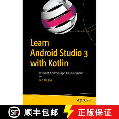 【3-4周达】Learn Android Studio 3 with Kotlin : Efficient Android App Development (First Edition) [9781484239063]