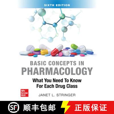 【3-4周达】Basic Concepts in Pharmacology: What You Need to Know for Each Drug Class, Sixth Edition [9781264264841]